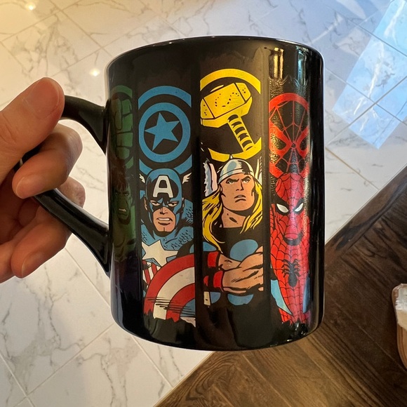 Marvel | Dining | New Marvel Black Superhero Mug | Poshmark
